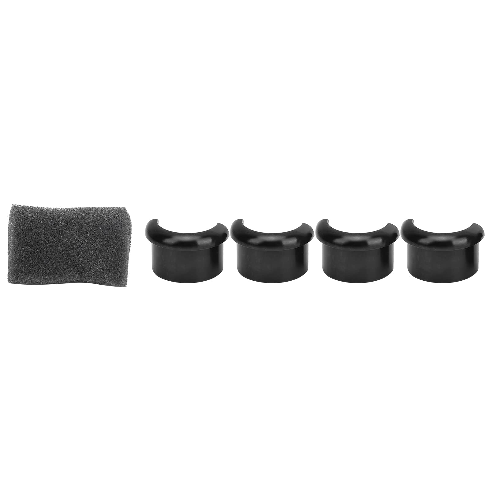 Vakitar 25.4mm to 31.8mm Bike Handlebar Shim Spacer Stem Reducer Adapter Road (Black)