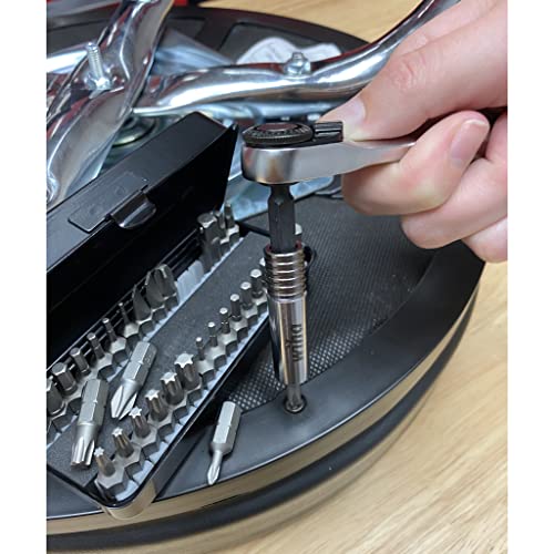 Wiha 74996 35 Piece Bit Ratchet Compact Storage Box Set