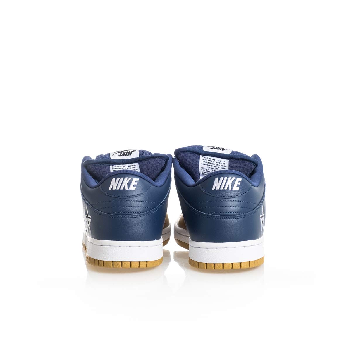 Nike Mens SB Dunk Low CK3480 700 Supreme - Jewel Swoosh Gold/Navy - Size 10