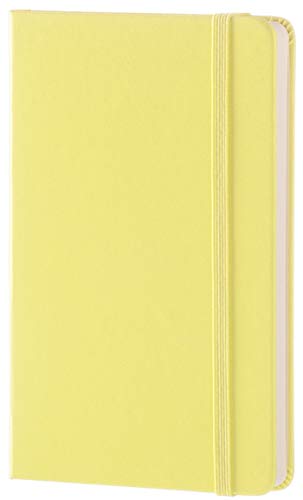Moleskine Classic Notebook, Pocket, Ruled, Citron Yellow, Hard Cover (8051272893595)