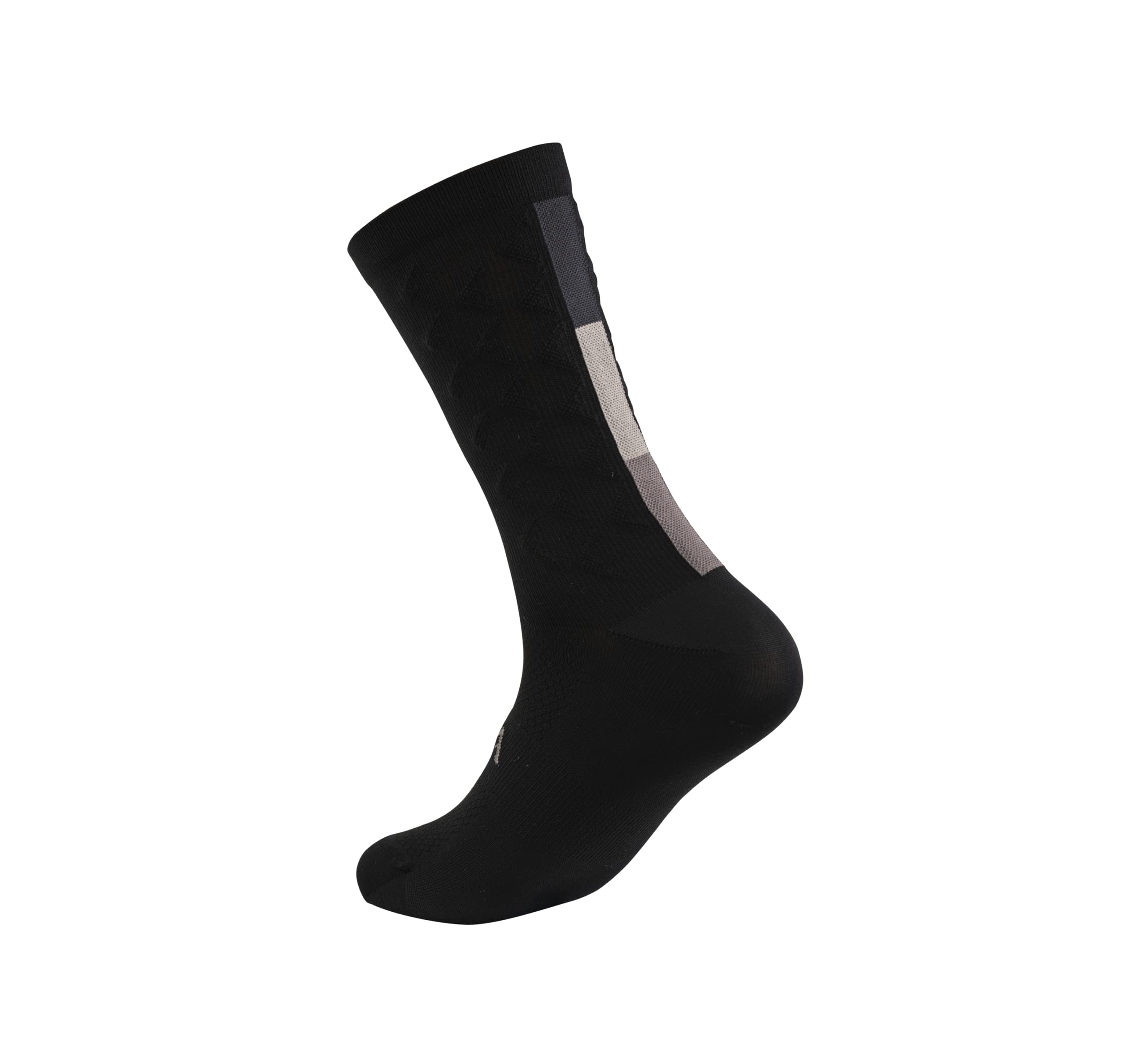 SILCA Aero Racing Cycling Socks | 4 sizes Small - X-Large (35-48) | cycling sock 6 inch cuff | Cycling socks unisex (as1, alpha, x_l, regular, regular, Black Monochromatic)