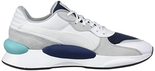 PUMA RS 9.8 Sneaker, White-Peacoat-h, 11.5 M US