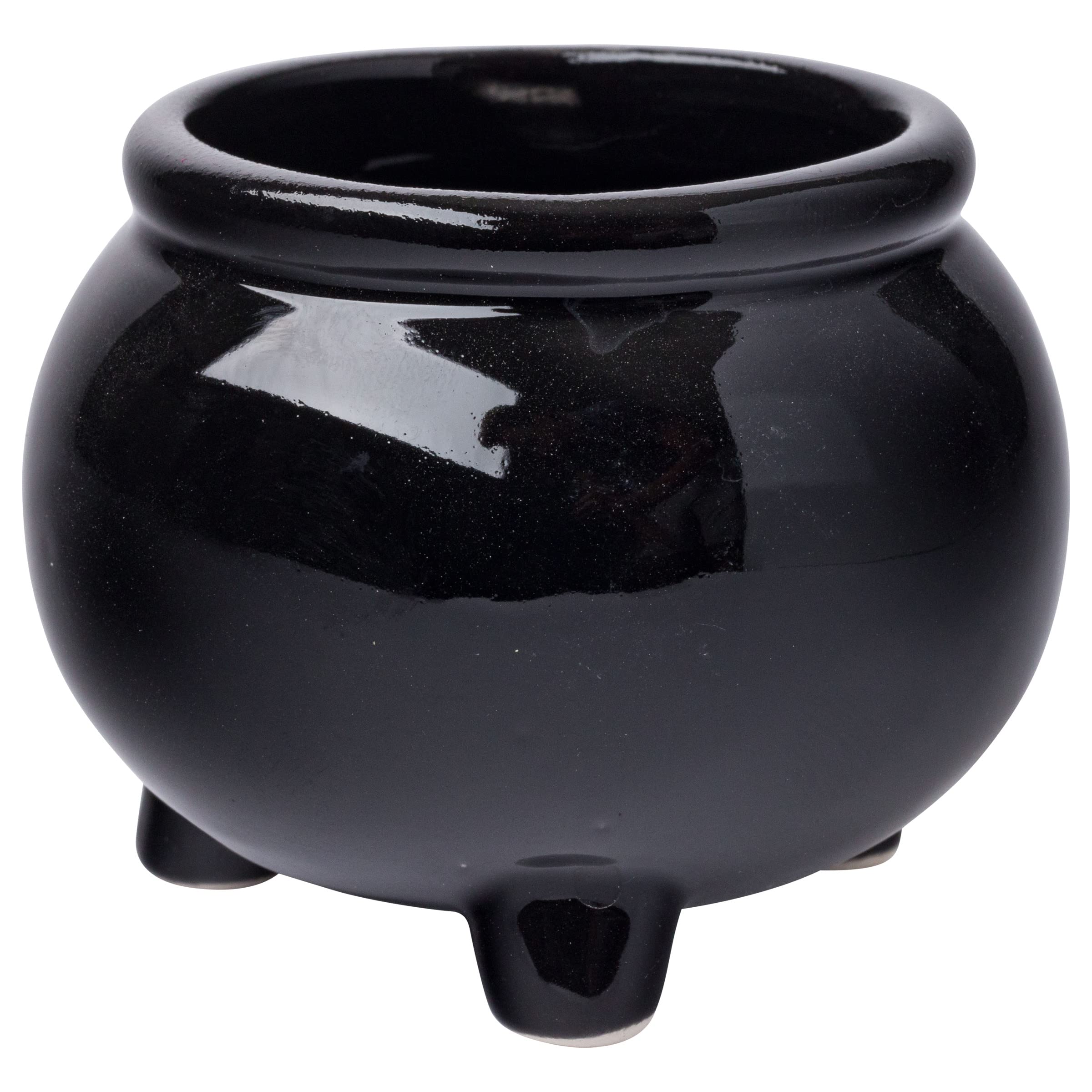 Silver Buffalo Harry Potter Gryffindor Cauldron 2pc Ceramic 3D Sculpted Mini Cup Set, Perfect as a Sugar, Cream, or Milk set, 3.5 Ounces
