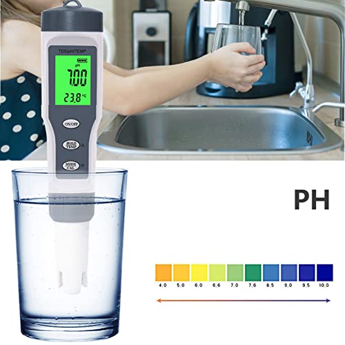TDS Meter Wide Application 3 in 1 Digital Display Water Quality Test Tool for Planting