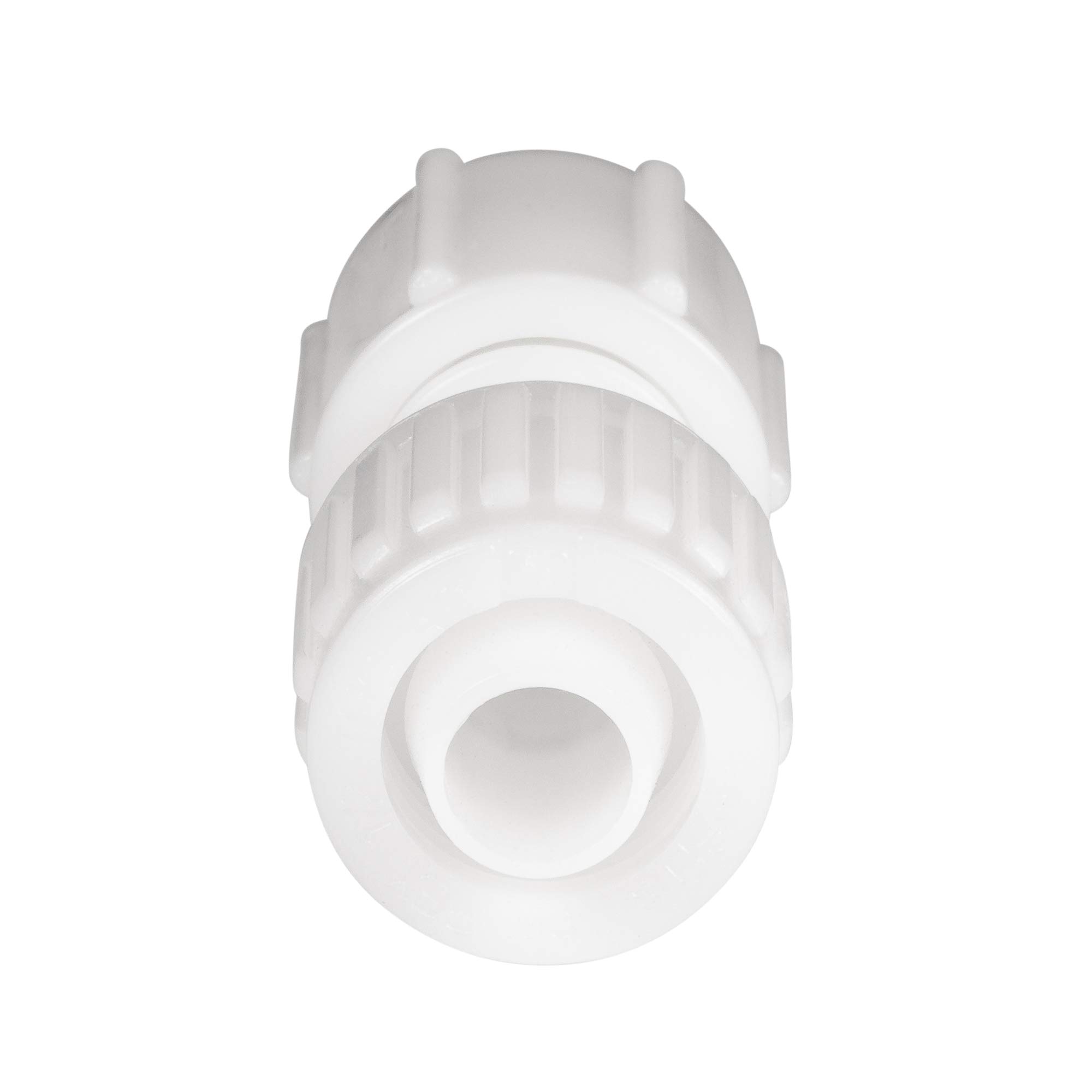 RecPro RV Plumbing Hardware | 06873 | 1/2" Compression to Swivel Faucet Adapter | Pex Pipe/Tubing Fittings (2 Fittings)
