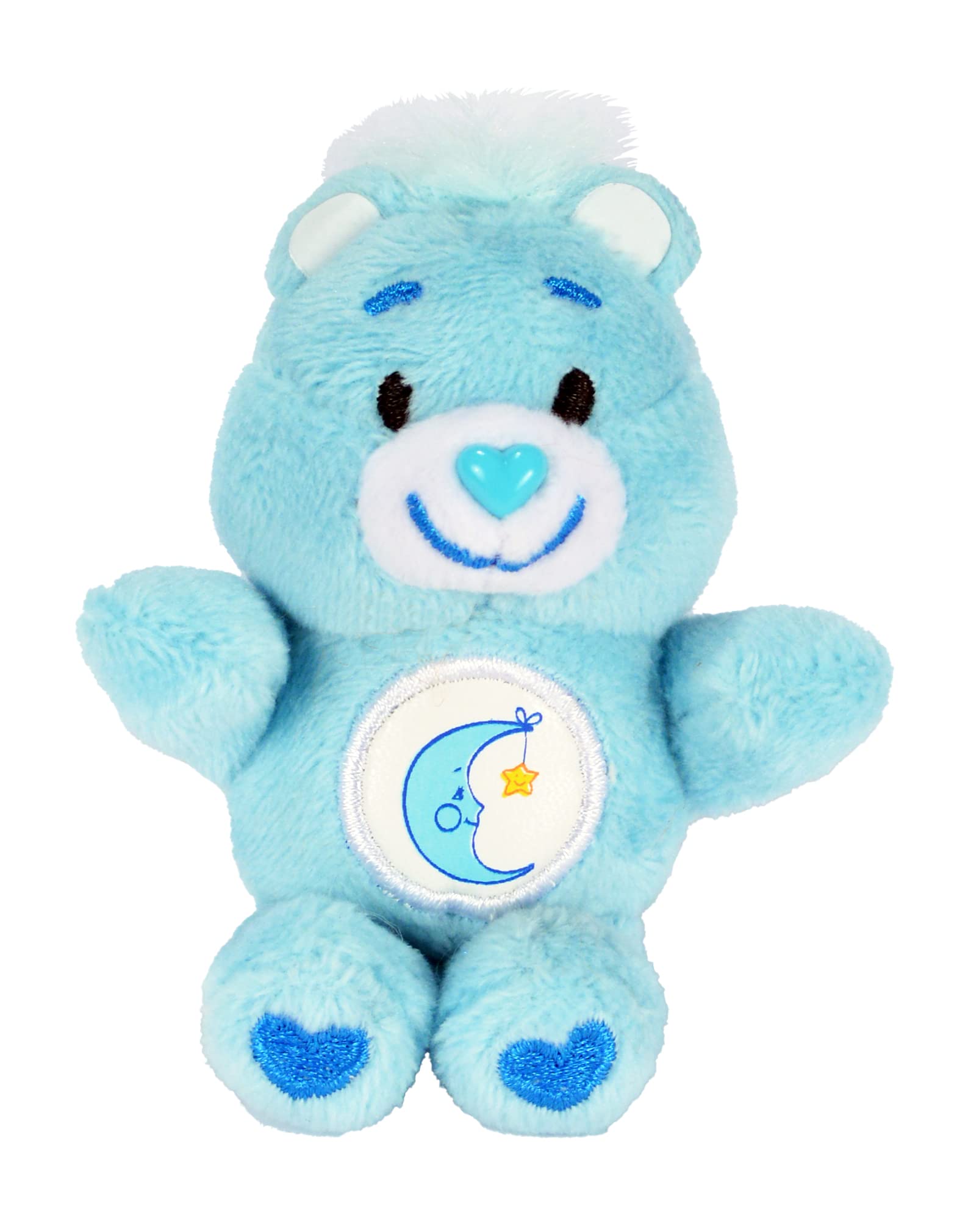 Worlds Smallest Care Bears Series 3 (4 Pack) Bedtime Bear - Brave Heart Lion Bear - Friend Bear - Harmony Bear