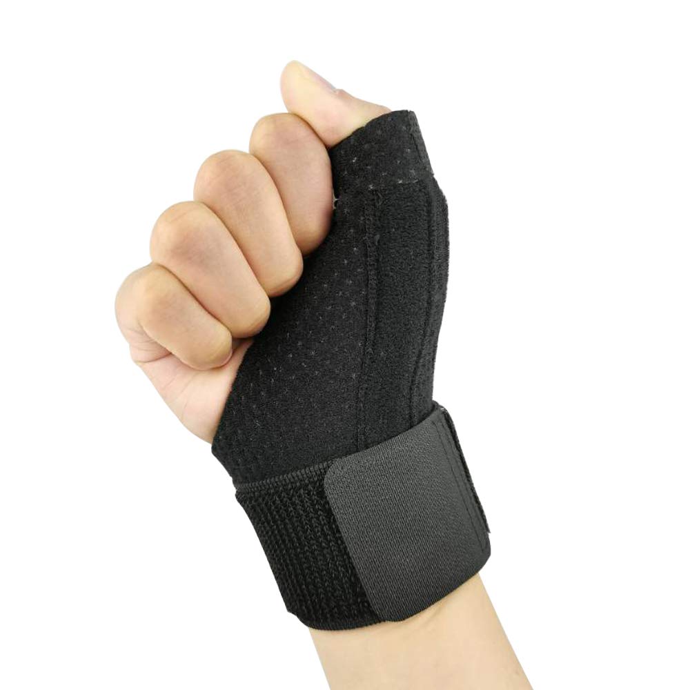 NC Thumb Splint Breathable Thumb Spica Wrist Support Brace for Sprained and Carpal Tunnel Supporting,Arthritis,Tendonitis,Trigger Thumb Immobilizer Fits Men Women Left and Right Hand