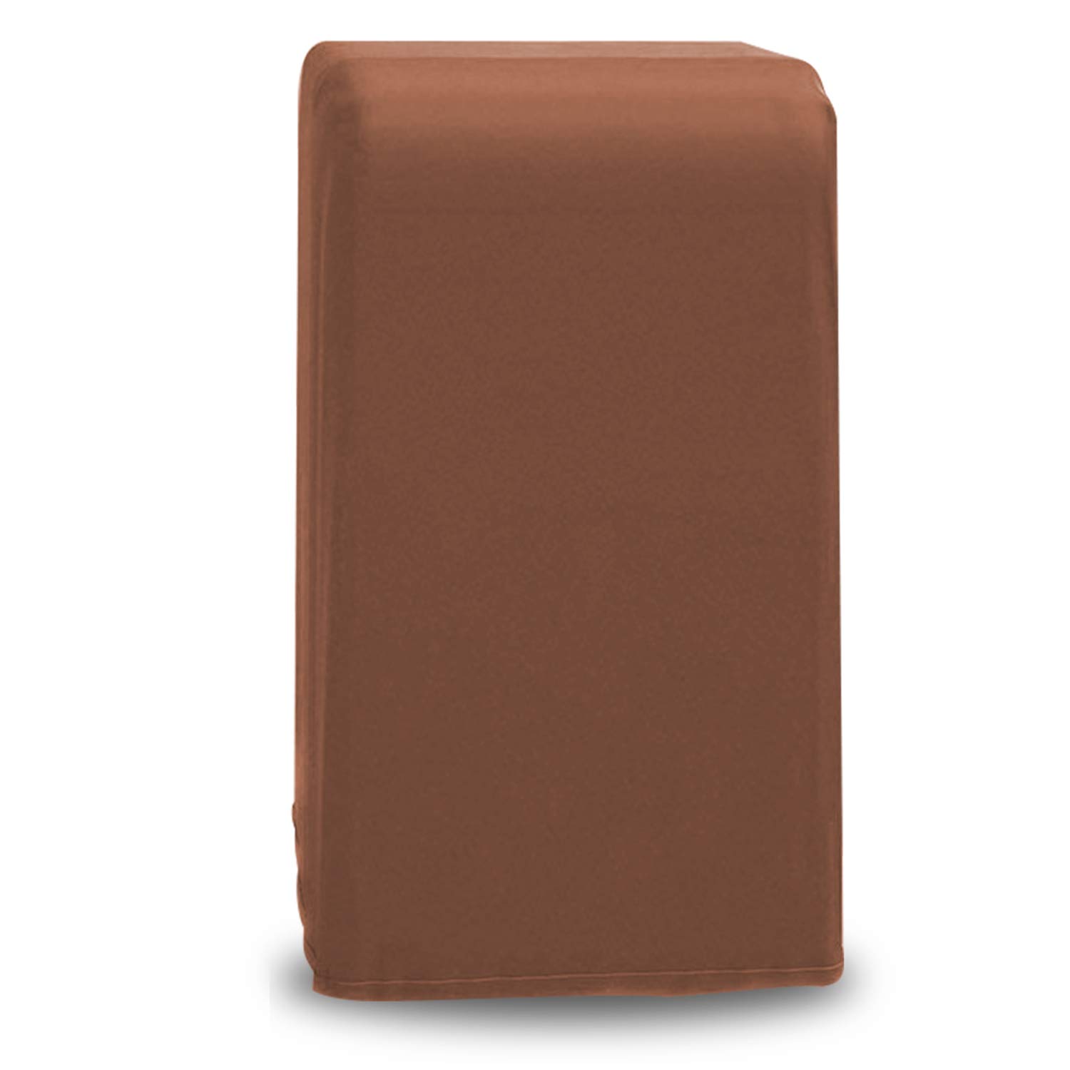 Perfitel Universal Portable Air Conditioner Cover Dust Proof Sunshade Fabric Covers with Telescopic Rope AC Cover Protector Defender - Full Winter AC Cover Indoor Protection (Brown)
