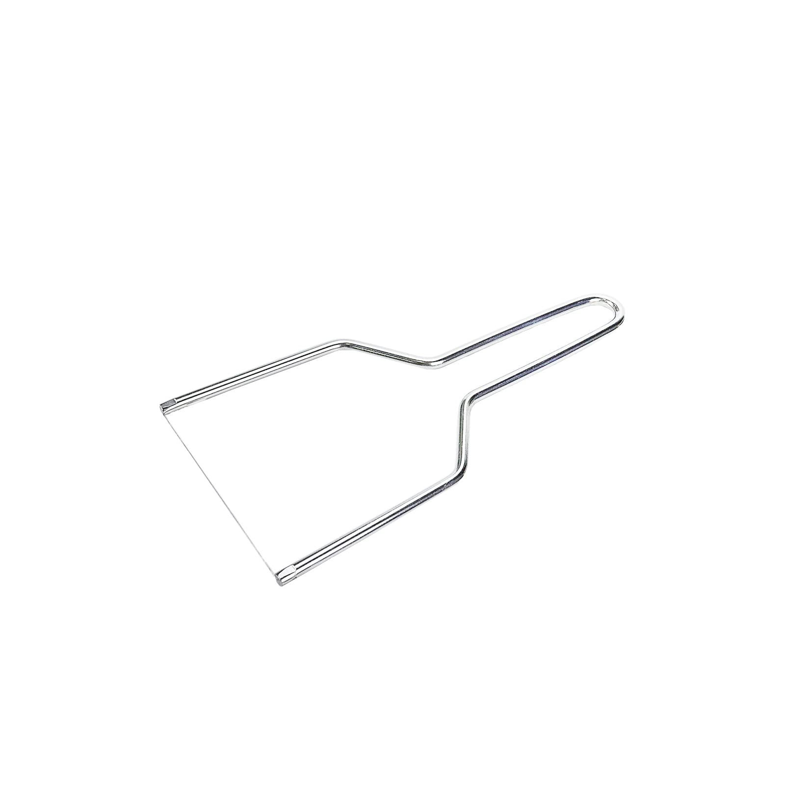 UTALIND Cheese Slicer Stainless Steel Cheese Cutter with Wire, Kitchen Tool for Soft Hard Block Cheese and Butter Slicer(Large, Silver)
