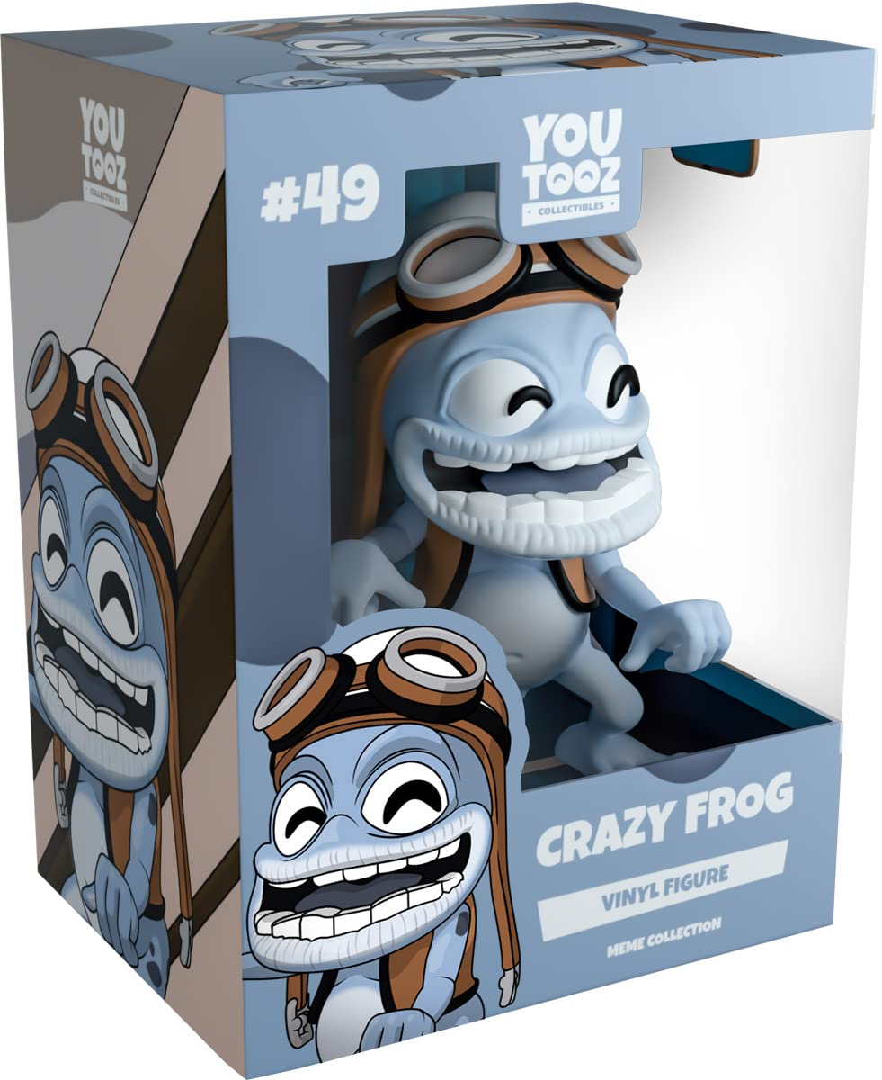 YouTooz Crazy Frog Vinyl Figure Meme, 3.4" Inch Collectible Crazy Frog Meme Figure Meme Collection
