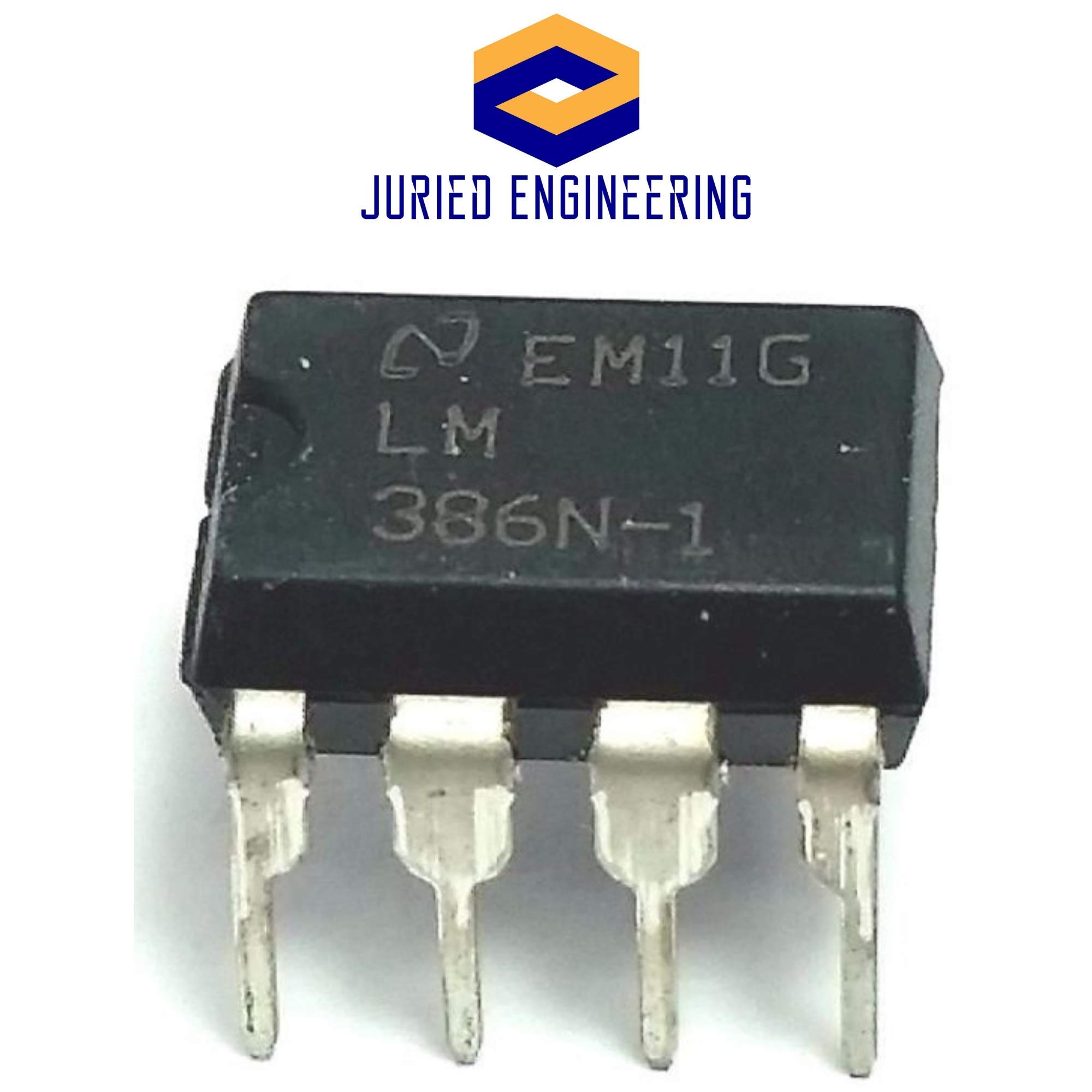 National Semiconductor LM386N-1 LM386 Wide Input Voltage Low Power Audio Amplifier with Internal Gain DIP-8 (Pack of 20)