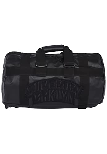 Superdry Mens Zip Around Weekender Bag, Open Flat Design Black Size One Size
