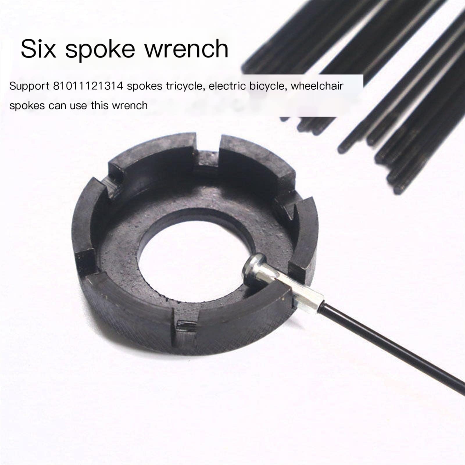 TRENDYBOY Bicycle Spokes, Mountain Cars 14G Wire Strip Car Round Spoke Stainless Steel Black Spoke 82mm-275mm (尺寸 : 268 mm, 属性 : 10Pcs)