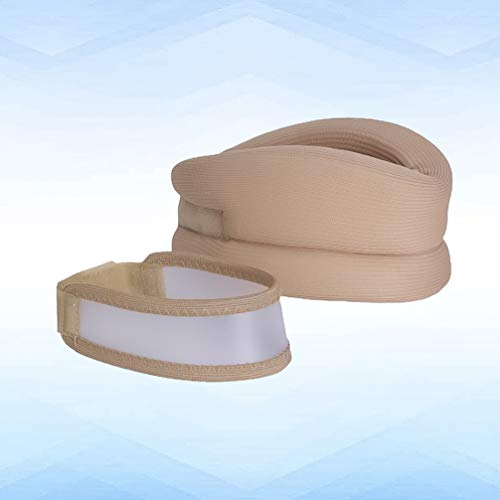 Neck Support Collar Sponge Neck Brace Adjustable Cervical Collar Warm Collar for Neck Injury Recovery XL