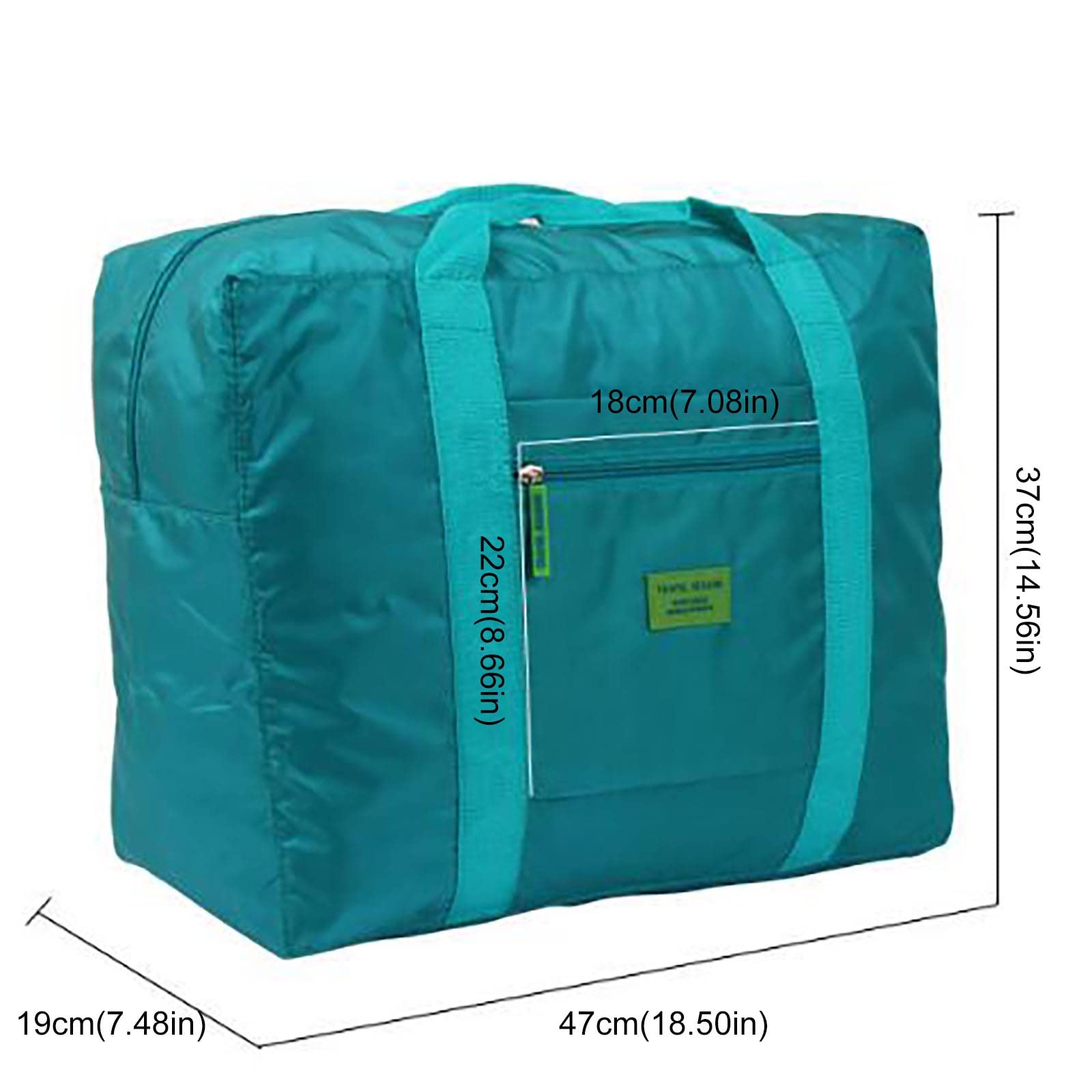 Travel Bags Large Capacity Expandable Folding Storage Bag Foldable Sports Handbag Overnight Bag with Rod Sleeves