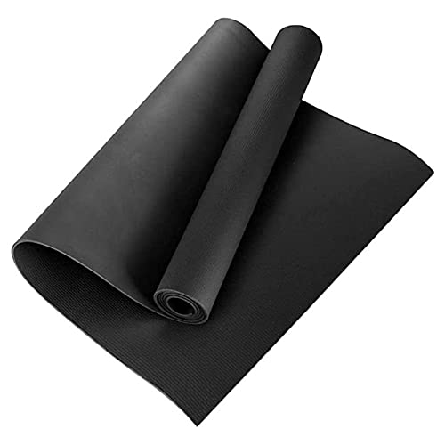 Superjiuex Durable Yoga Mat 4mm Single-sided Embossing Fitness Yoga Mat Environmental Protection Floor Mat Dance Mat