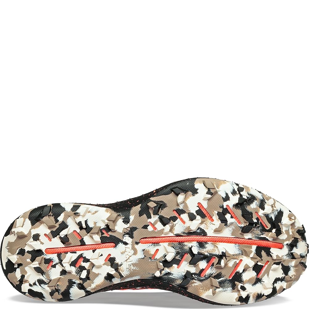Saucony Women's Endorphin Edge Hiking Shoe, Fog/Zenith, 9.5