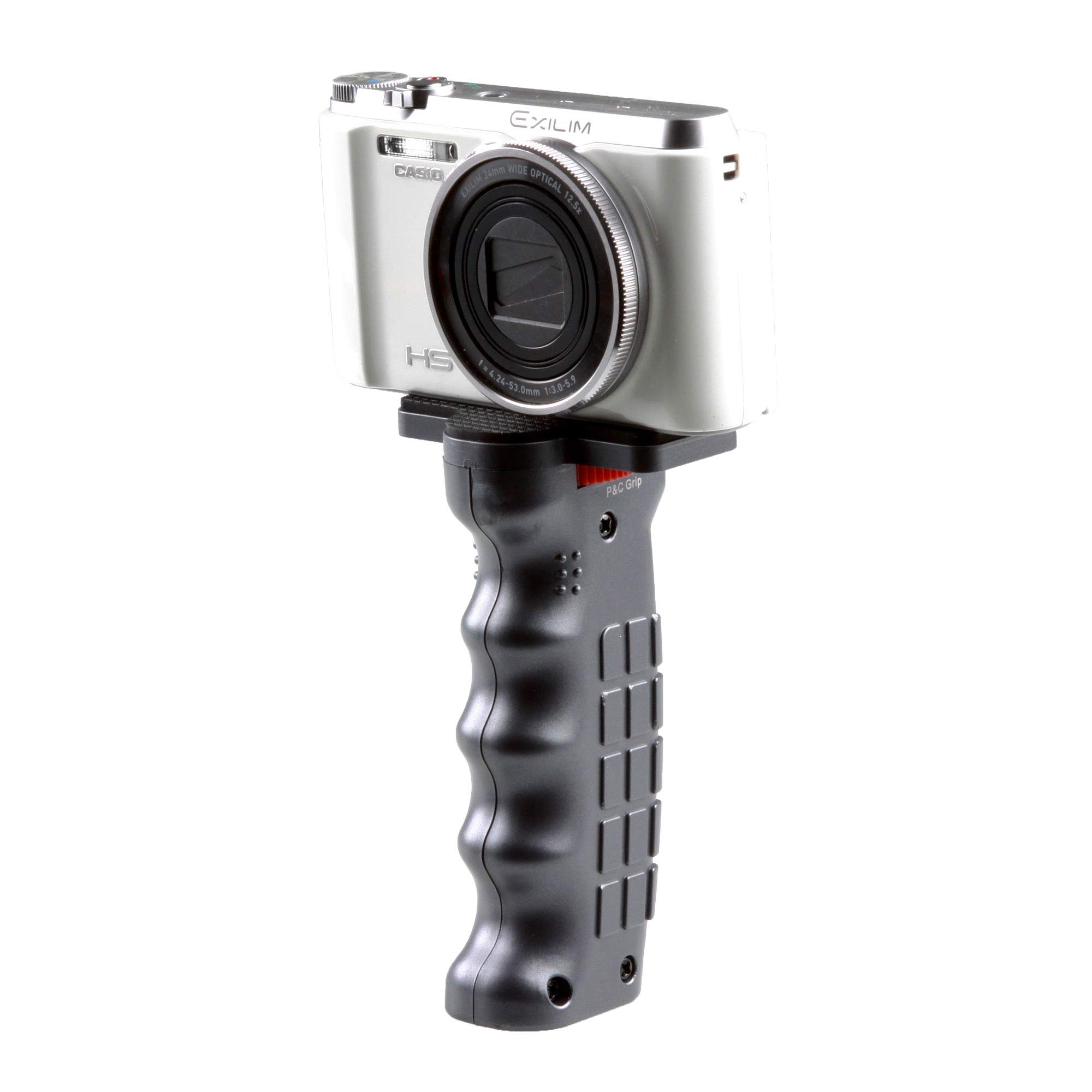 P&C Pistol Grip Camera Handle Grip Stabilizer, Standard 1/4" Screw for DSLR / Mirrorless Camera, Video Stabilizer Handle, Compatible with Canon, Sony, Nikon, Gopro, 1/4" Screw Thread for Tripod