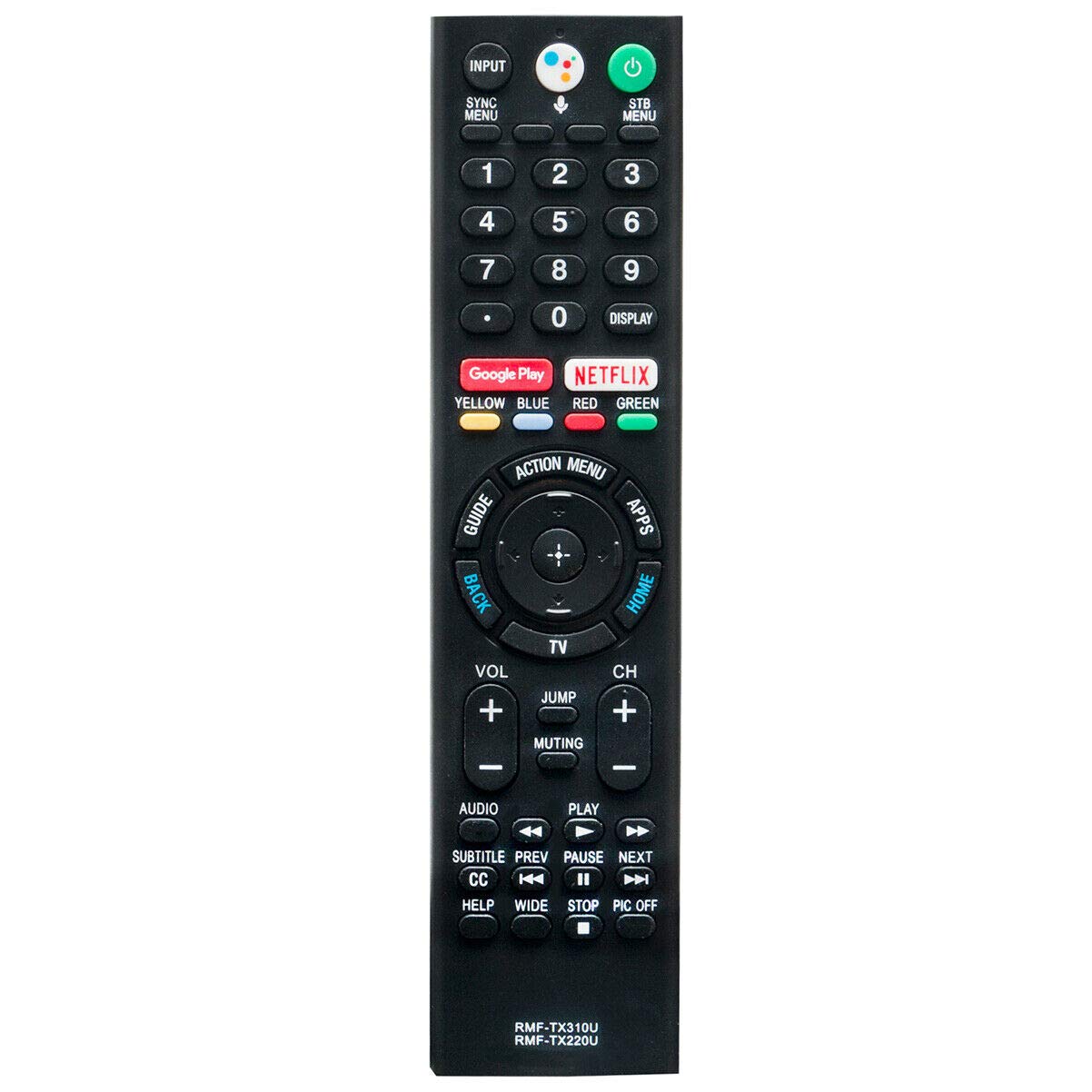 NKF RMF-TX220U Replace Remote for Sony TV XBR-55A9F XBR-65A9F XBR-55A8F XBR-65A8F