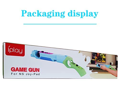 switch game gun Controller Compatible with Switch Shooting Games Wolfenstein 2: The New Colossus, Big Buck Hunter Arcade - Switch and Other Shooting Games 1 Pack