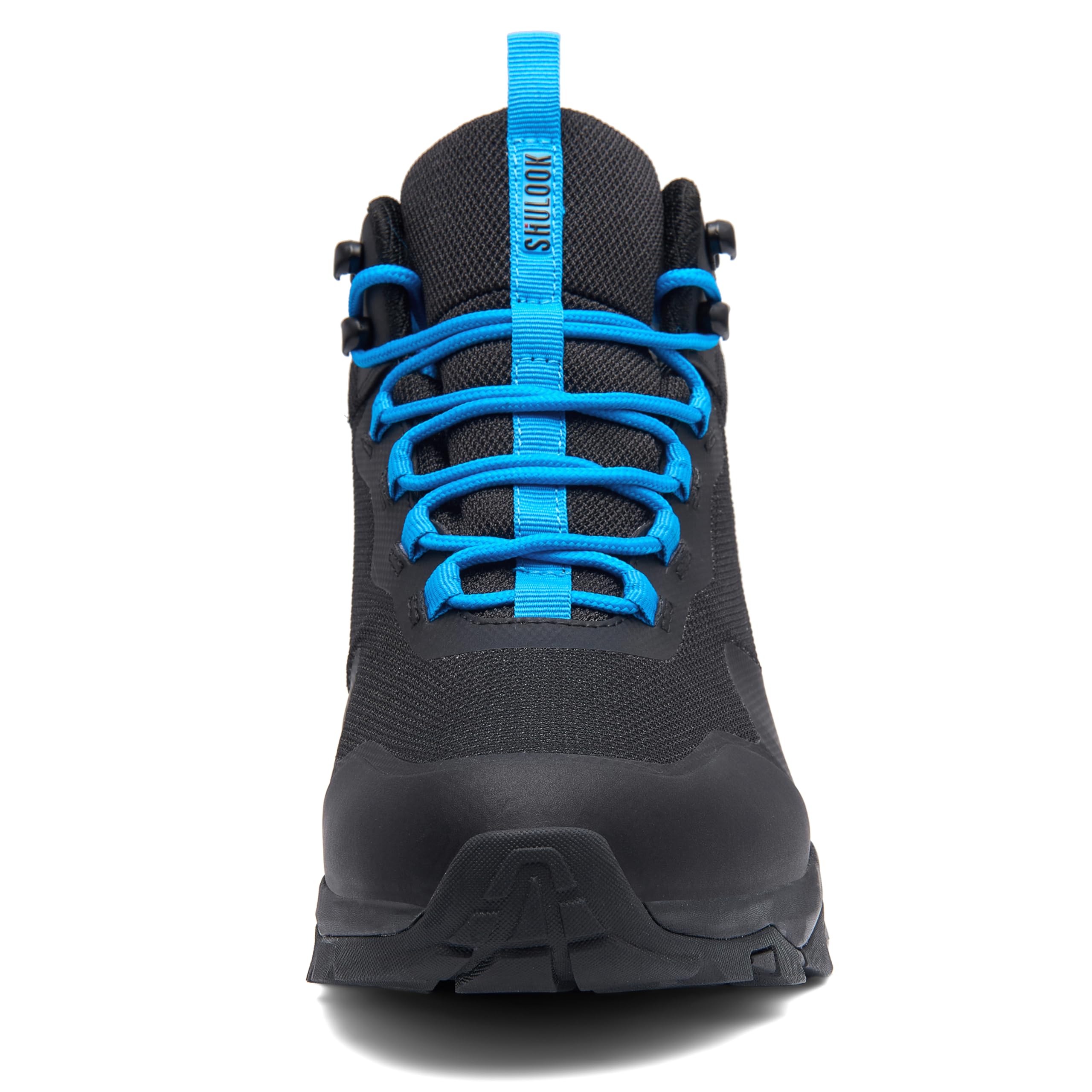 SHULOOK Men's Hiking Boots Waterproof Lightweight Breathable Anti-Slip Outdoor Comfortable Hiker Boot