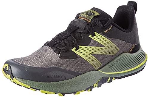 New Balance Men's Nitrel V4 Running Shoe, Magnet/Norway Spruce, 10 X-Wide