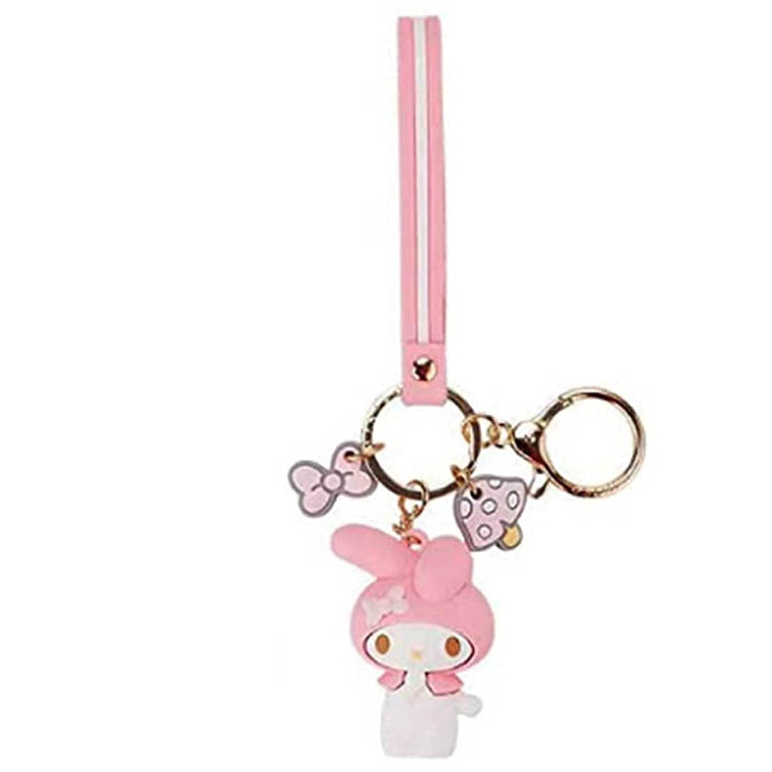 SHOCKTU My Melody Bag, Cinnamoroll PomPomPurin Bag Cute Cartoon Shoulder Bag Anime Cosplay Doll Handbag (PINK)