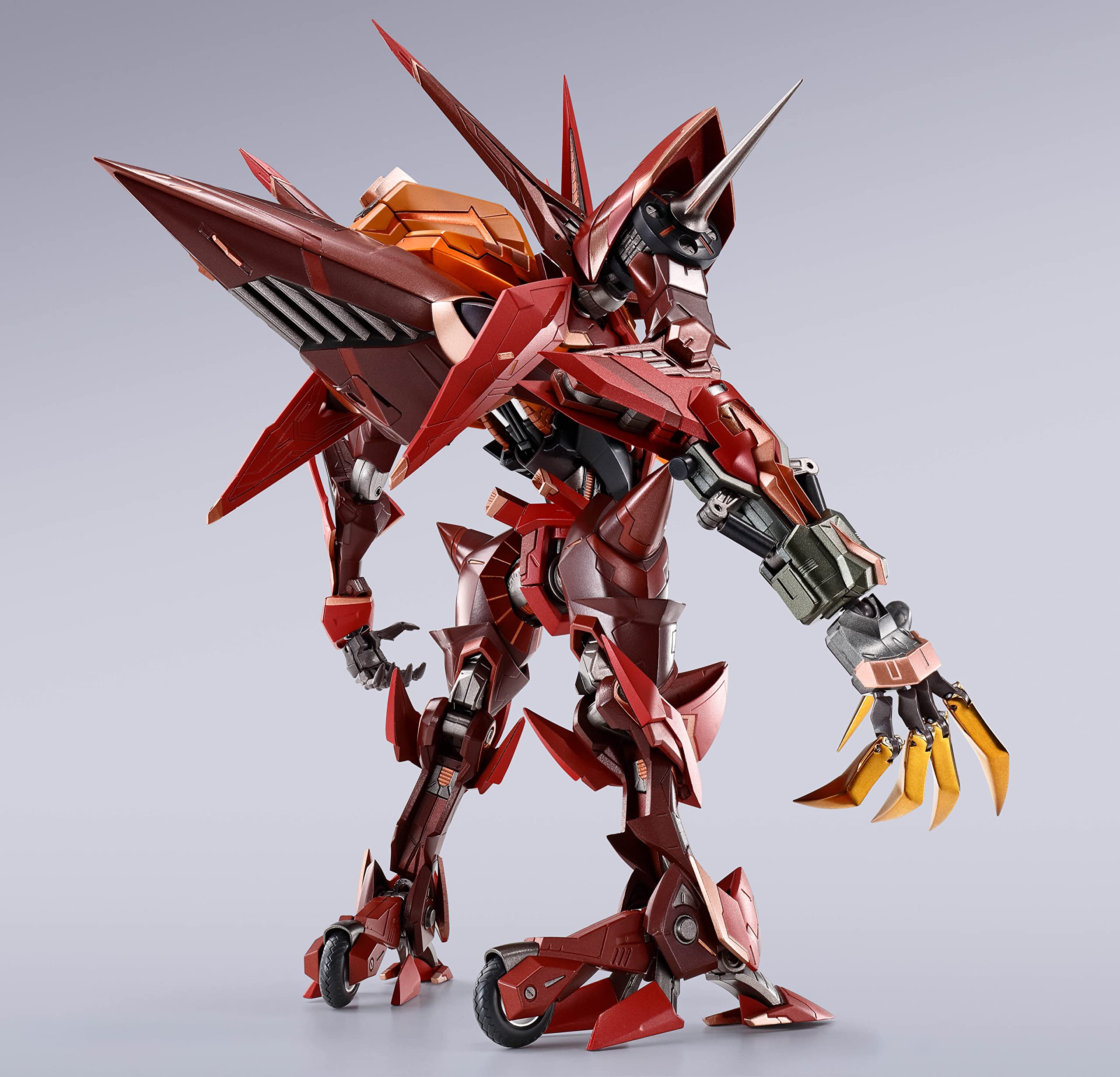 TAMASHII NATIONS - Code Geass: Lelouch of The Rebellion - R2 Seiten - Guren Type-08 Elements, Bandai Spirits Metal Build Dragon Scale Collectible