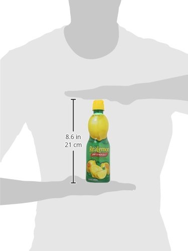 ReaLemon 100 Percent Lemon Juice, 15 fl oz bottle (Pack of 12)