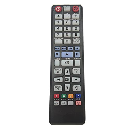 Replaced Remote Control Compatible for Samsung BDF5700 AK59-00177B BD-HM57 BD-F6700 BDH6500ZA DVD BD Blu-Ray Disc Player
