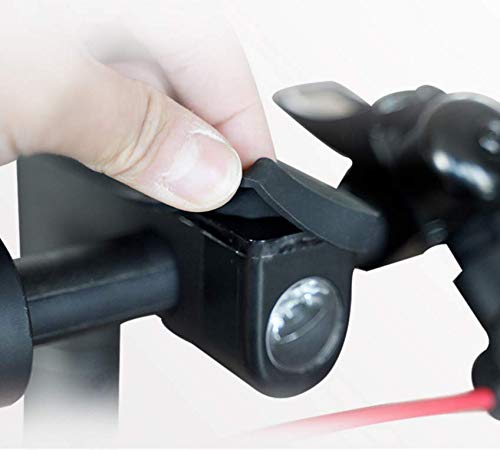 New Waterproof and Anti-Collision Silicone Instrument Cover for NINEBOT MAX G30 Electric Scooter (Black)