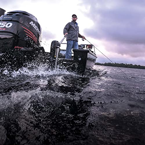 Minn Kota 1352625 Vantage Freshwater Hand-steer Transom-Mount Trolling Motor with Digital Maximizer, 80 lbs Thrust, 31" Shaft