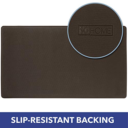 SoHome Cozy Living Anti Fatigue Mat Kitchen Mat Non Slip Stain Resistant Easy Clean 1/2 Inch Thick Kitchen Floor Mats, Turkish Spice 18" x 55"