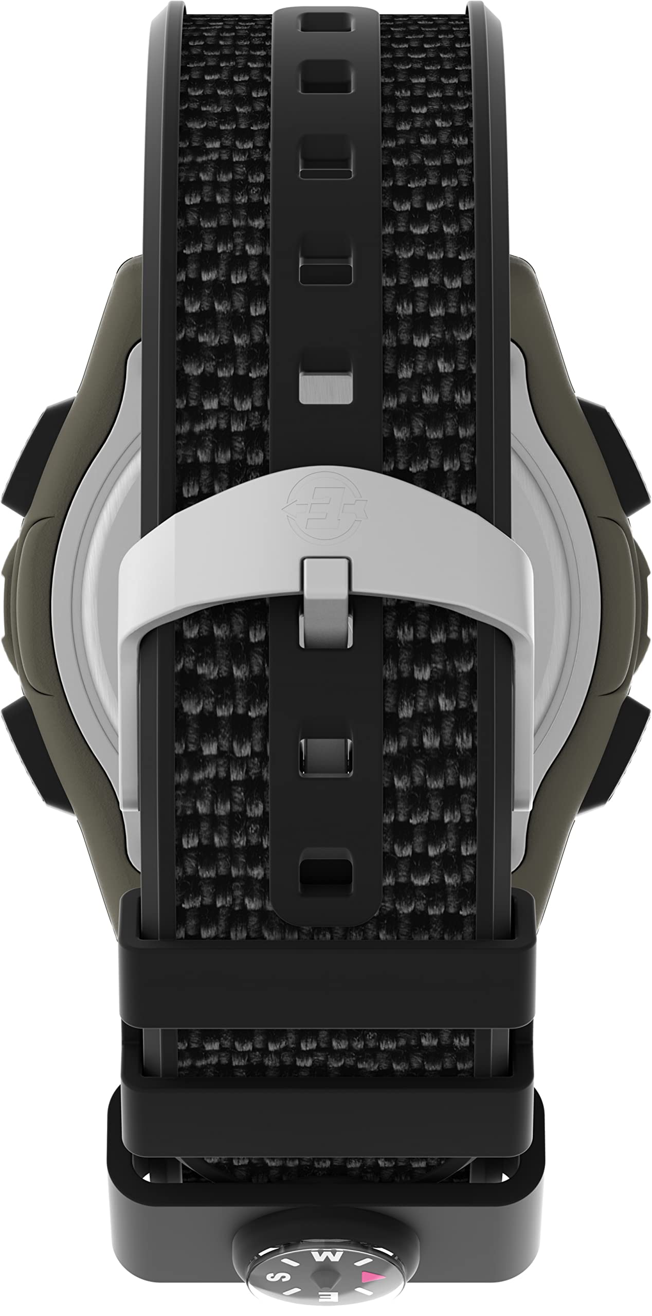 Timex Men's Expedition 41mm Watch - Black Strap Digital Dial Green Case