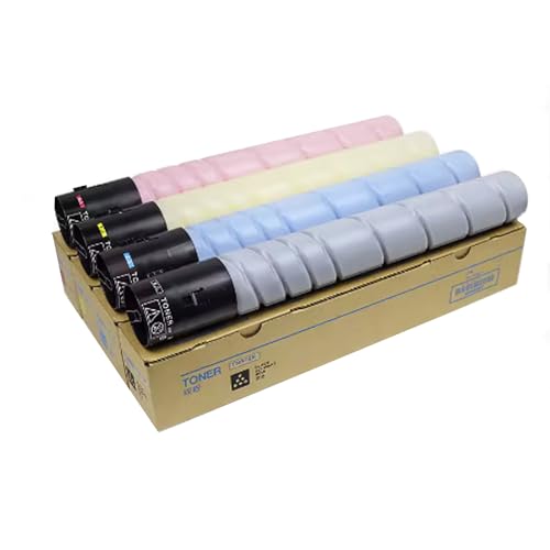 ZHANBO TN328 Toner Cartridge TN328K TN328C TN328M TN328Y Compatible with Konica Minolta Bizhub C300i C360i C250i C7130i Printer ( Black Cyan Magenta Yellow )
