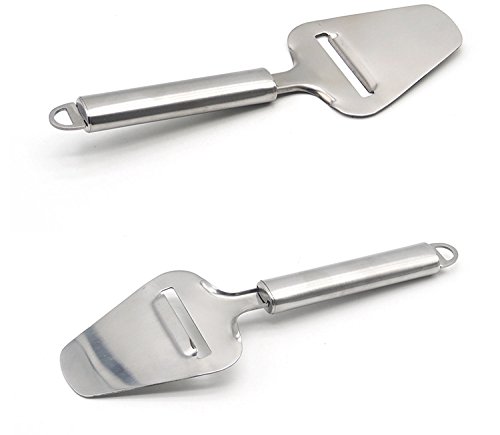 VAVOLO Stainless Steel Cheese Slicer for All Types of Cheese - Non-Stick Cheese Shaver - For Kitchen Cooking