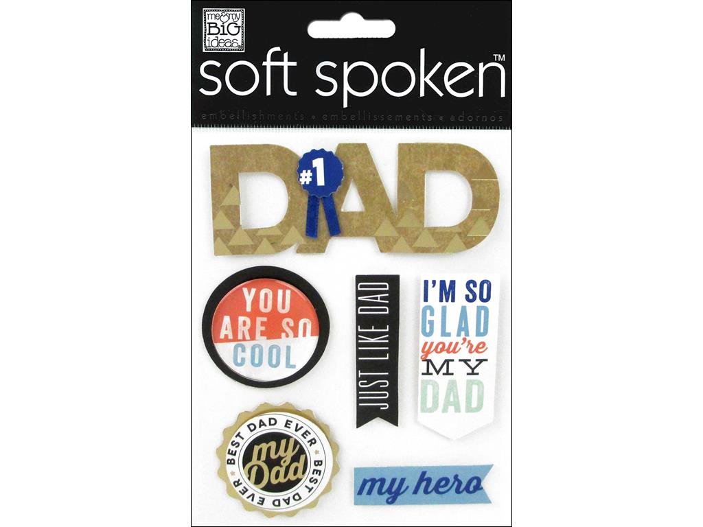 Me & My Big Ideas Sticker Soft Spoken Paper Craft