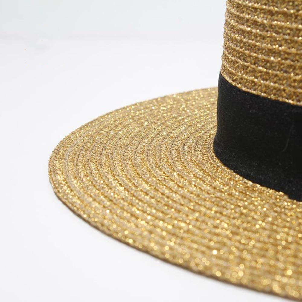 Straw Sun Hat,bee Hat,Woven Bucket Hat,Sun Hats for Women,Boater Hat Women,Gold Top Hat