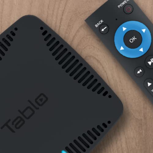 Tablo Quad HDMI [TQNS-HDMI-4B-01-CN] Over-The-Air [OTA] Digital Video Recorder [DVR] - with WiFi, Remote, Black