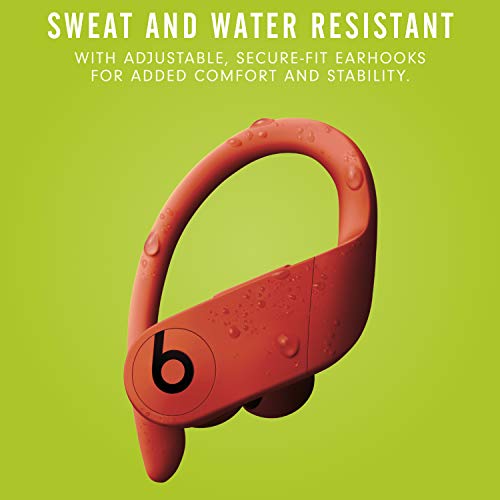 Powerbeats Pro Totally Wireless Earphones - Apple H1 Chip - Lava Red with AppleCare+ Bundle