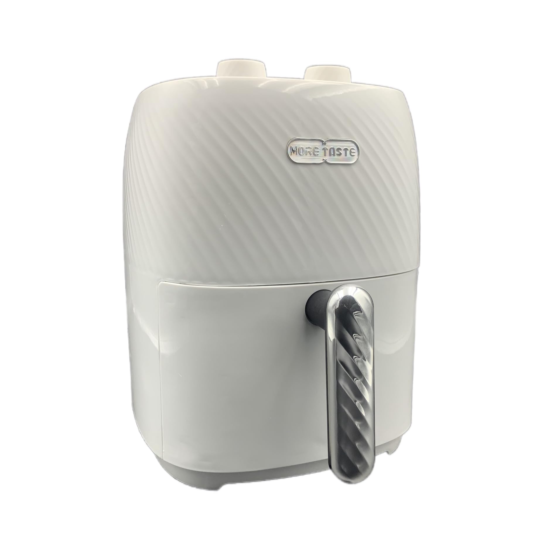 MORE TASTE Mini Air Fryer 2.7QT/3L Small Size Compact for 1-2 People Vortex Air Fry, Broil, Bake, Roasts, Reheats, Dehydrates for Quick Easy Meals, 1500W(Small, White)