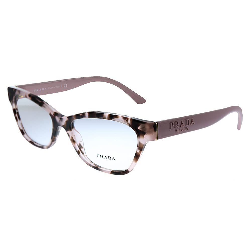 Prada PR 03WV ROJ1O1 Pink Plastic Rectangle Eyeglasses 53mm
