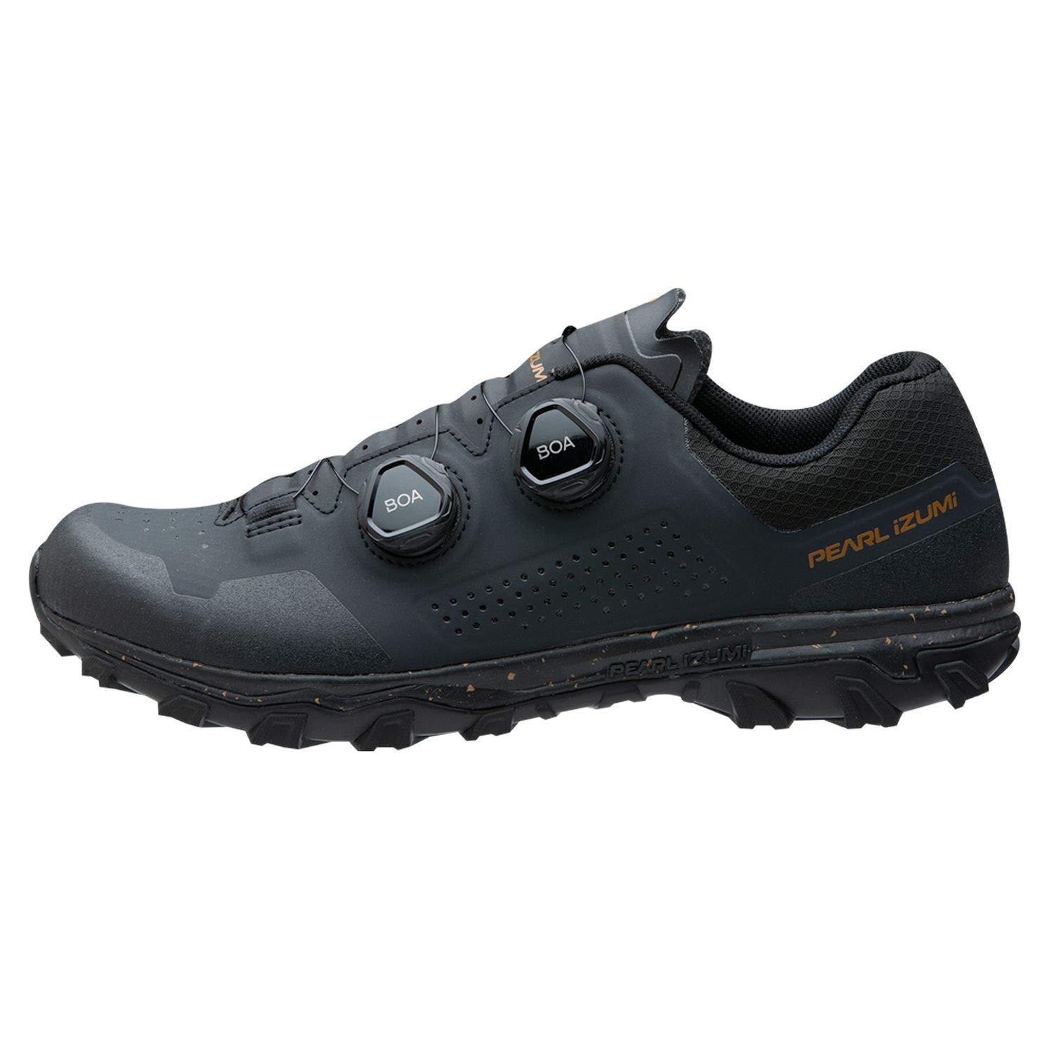PEARL IZUMI Unisex X-Alp Elevate Cycling Shoe, Phantom/Berm Brown, 39.5