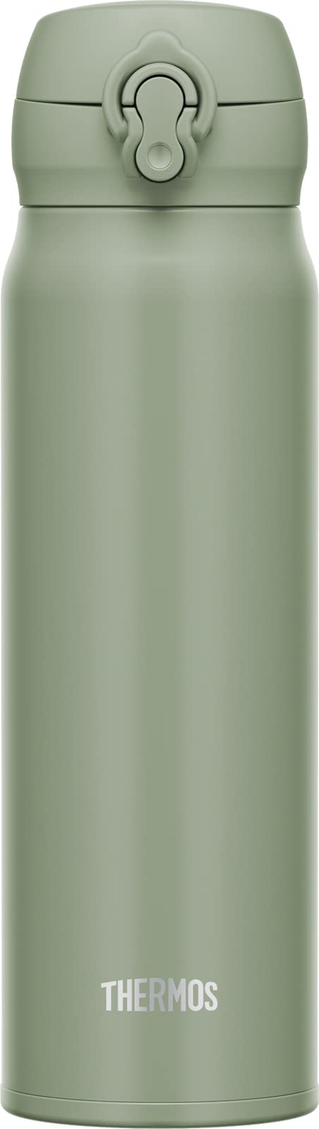 Thermos JNL-606 SMKKI Water Bottle, Vacuum Insulated Travel Mug, 20.3 fl oz (600 ml), Smoke Khaki
