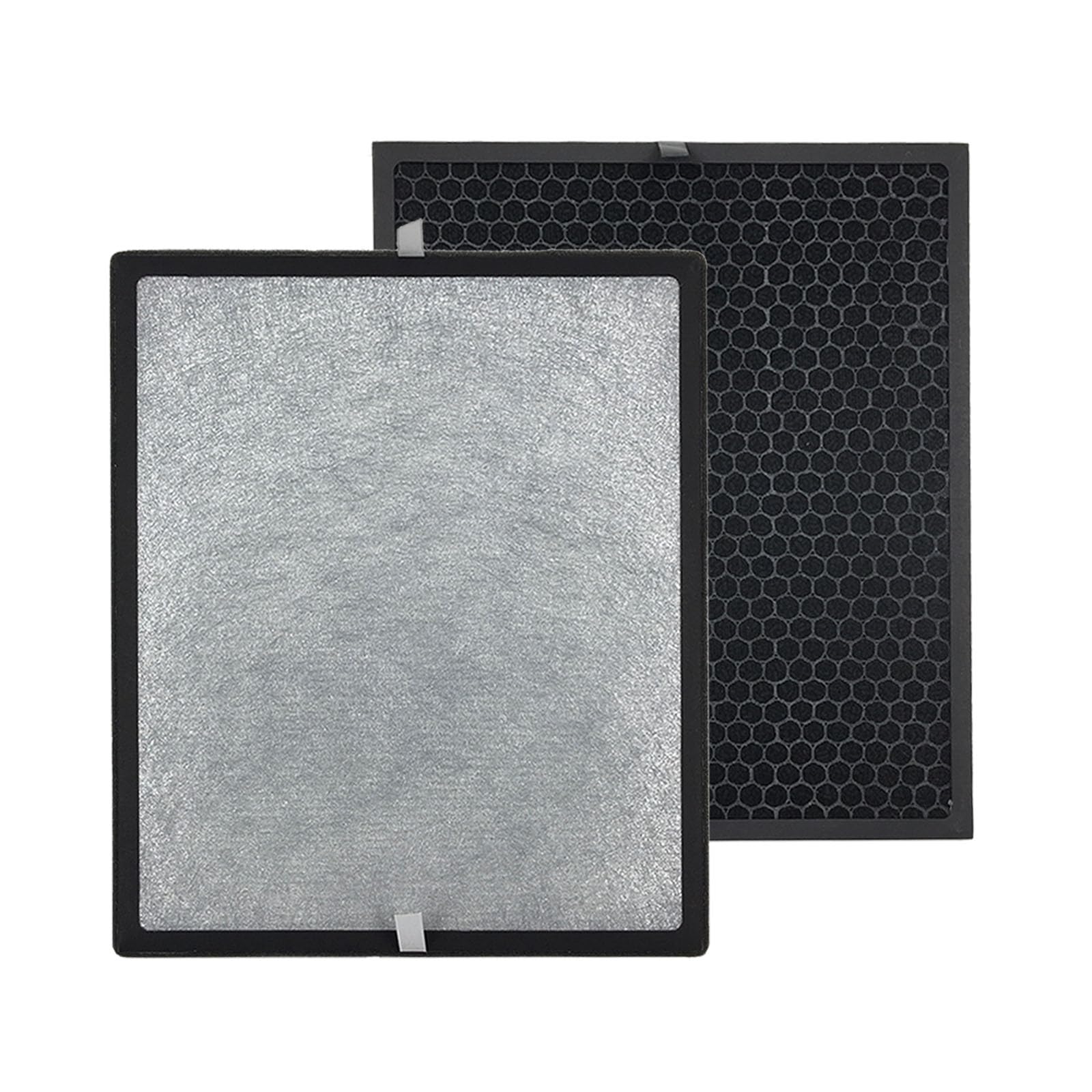 PUREBURG LV-PUR131 True HEPA Replacement Filter Set Compatible with Levoit LV-PUR131 LV-PUR131S Air Purifiers Part LV-PUR131-RF, H13 4-Stage Filtration Activated Carbon Air Clean Dust VOCs,1+1