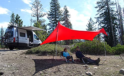 Neso Sidelines Grande : Versatile Sports Sun Shelter, Patented Corners & Poles, 100% Recycled Stakes