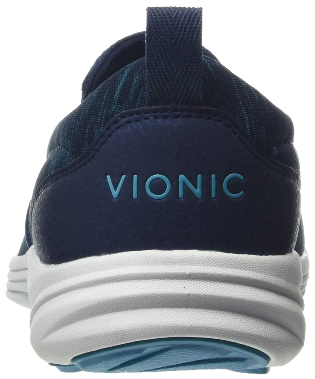 Vionic Women's Agile Kea Slip On (Navy/Turquoise, 6.5)