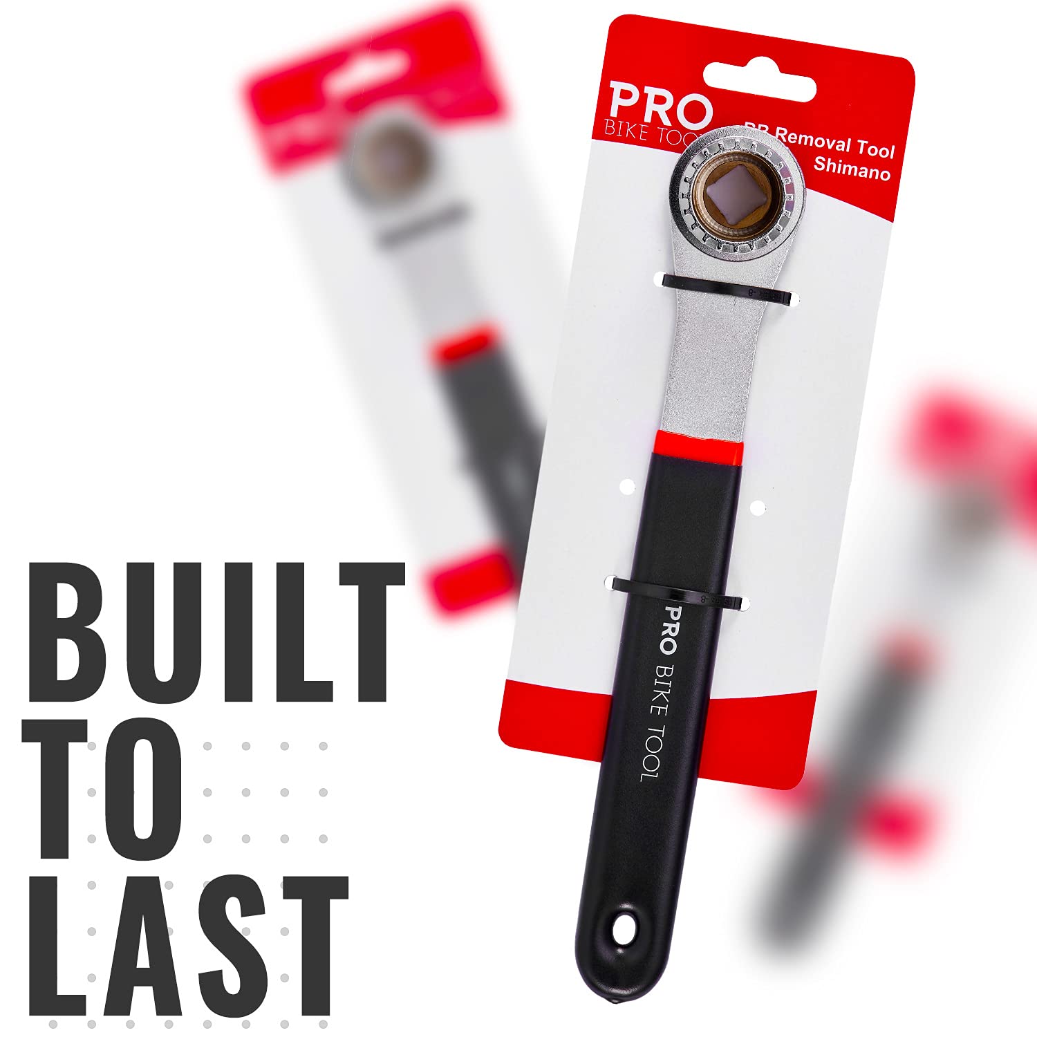 PRO BIKE TOOL Bottom Bracket Tool Compatible with Spline Type Bottom Brackets - for Removing Road and Mountain Bike Splined Bottom Brackets for Bicycle Repair and Maintenance