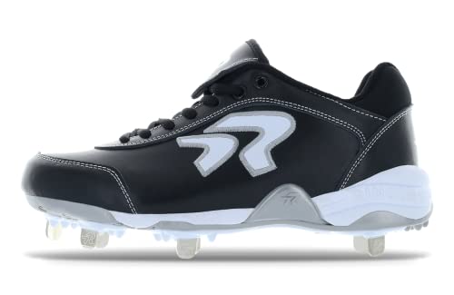 Ringor - Women's Dynasty 2.0 Spike Cleats (10 - Black/White)