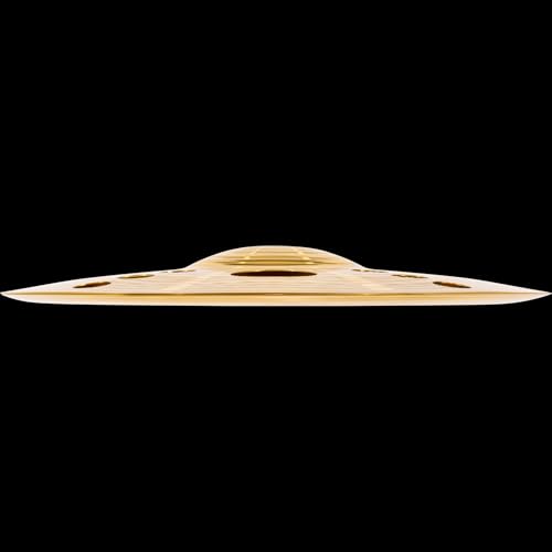 Meinl 12" Trash Stack Cymbal Pair with Holes - HCS Traditional Finish Brass for Drum Set, Made In Germany, 2-YEAR WARRANTY (HCS12TRS)